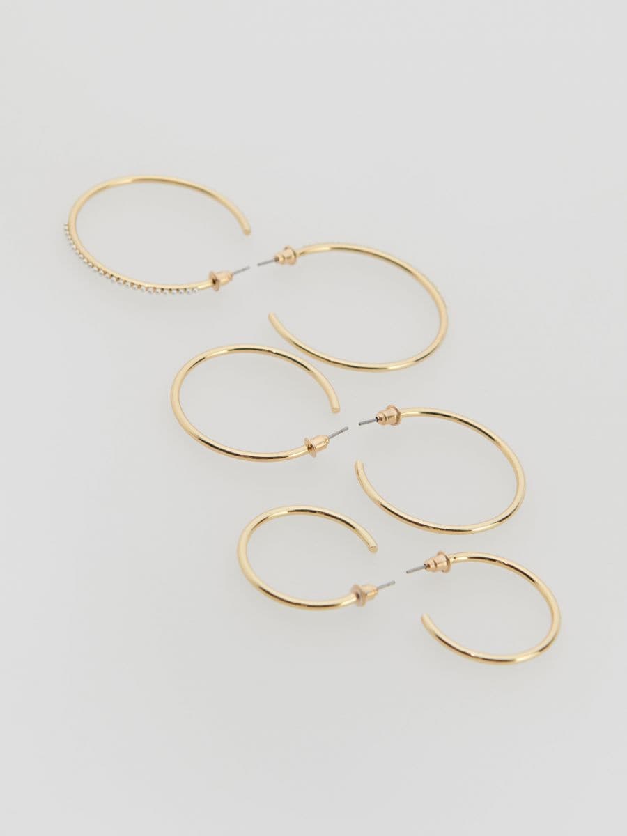 Set de cercei aurii Culoare auriu - RESERVED - 4271H-GLD