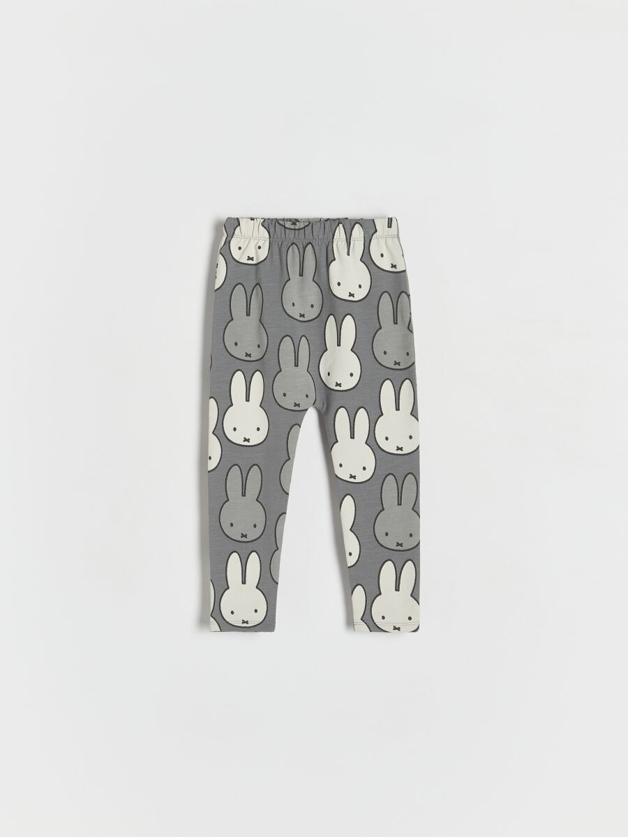 Pantaloni in cotone Miffy Colore grigio scuro - RESERVED - 456CJ-90X