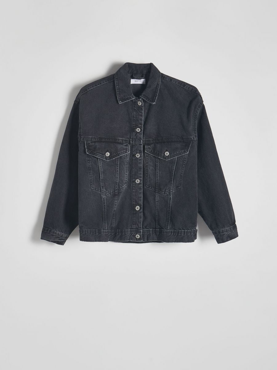 Denim jacket Color black - RESERVED - 535BG-99J