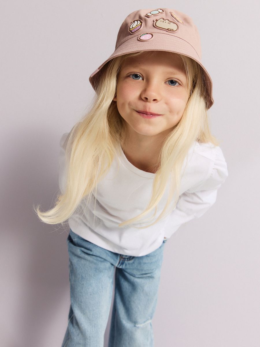 Bucket hat Pusheen Color mauve RESERVED 744BQ 34X