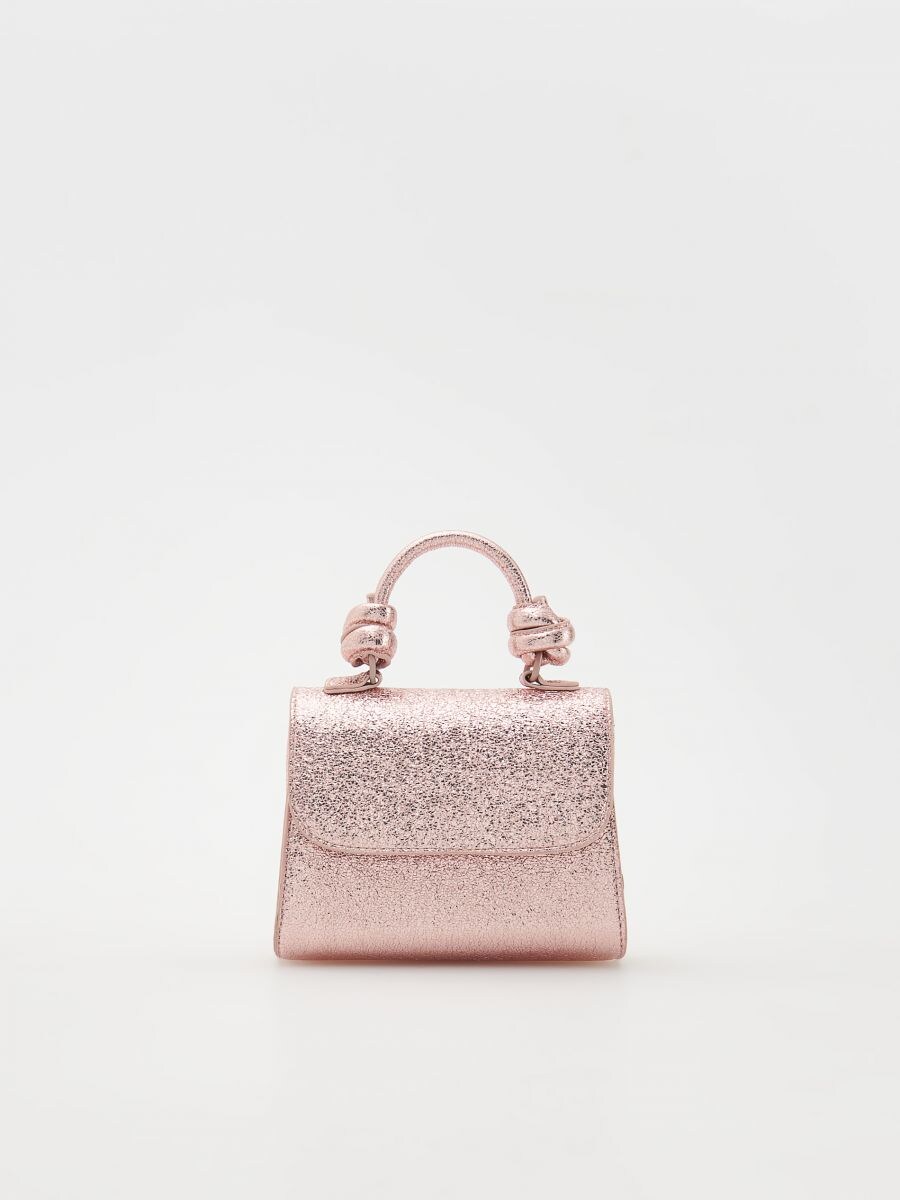Shiny handbag Color pink - RESERVED - 763AL-30X