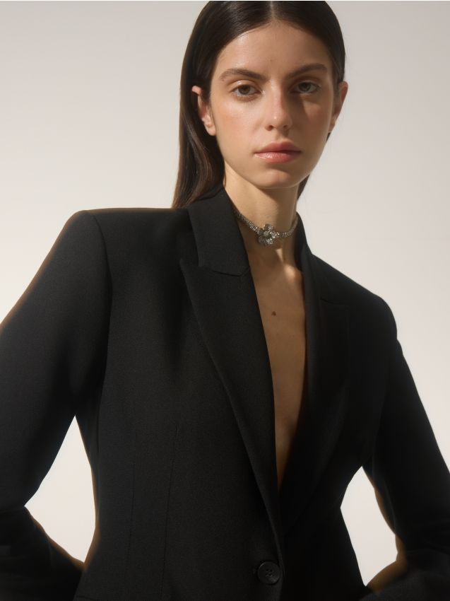 Naszyjnik z zawieszką Kolor srebrny - RESERVED - 720DT-SLV