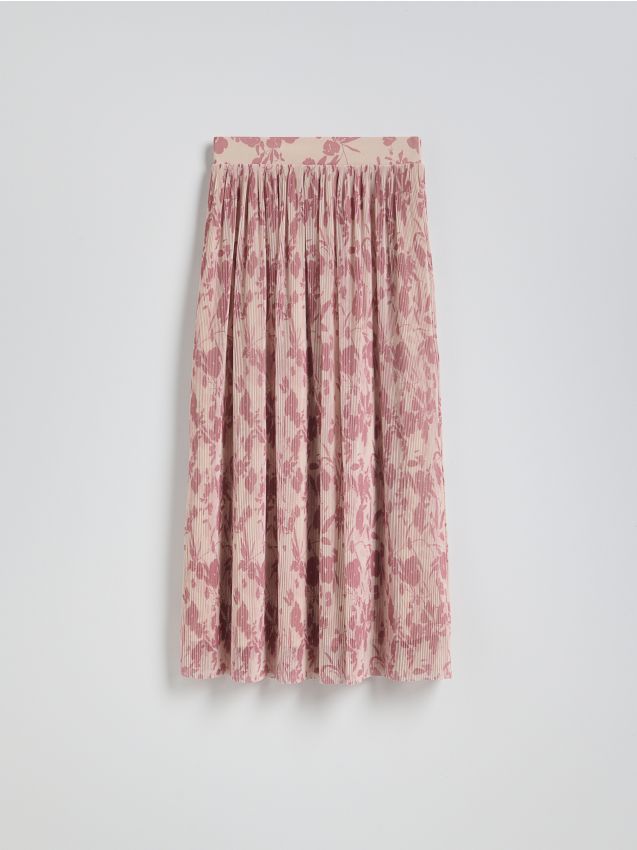 Плісирована міді спідниця Колір різнобарвний Reserved 9239h Mlc